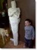 Make a life size mummy! – Felting