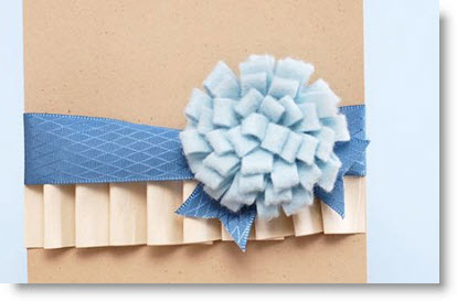 Felt Loop Fringe Flowers Tutorial – Felting