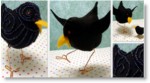 How to Make a Funky Felt Crow (a video tutorial) and pattern – Felting