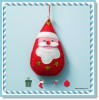Santa ornament – free felt pattern – Felting