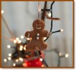 DIY Gingerbread Christmas Ornaments – Felting