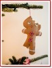 pattern for a half eaten gingerbread man – Felting