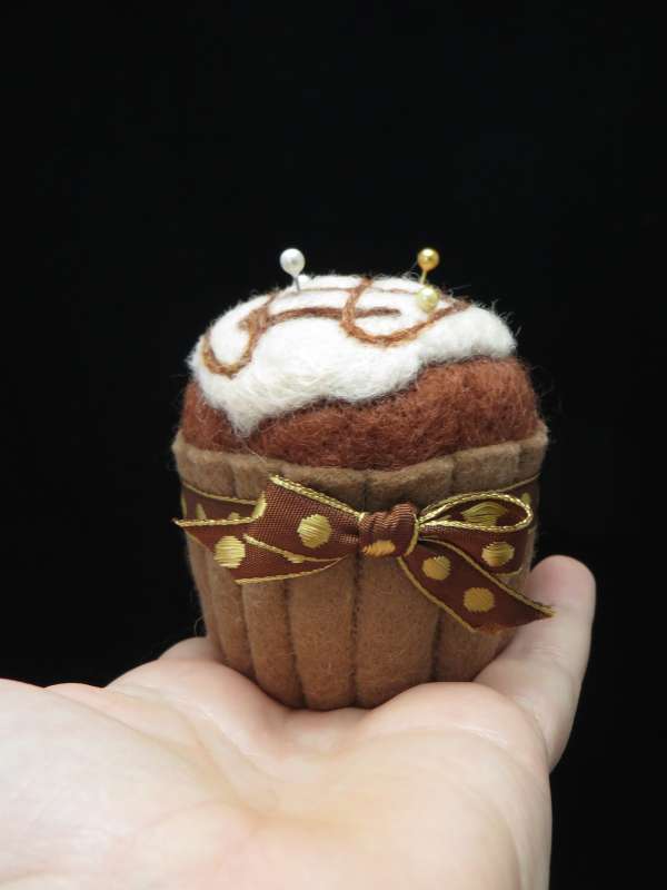 An Excellent Needle Felted Cupcake Tutorial for Free – Felting