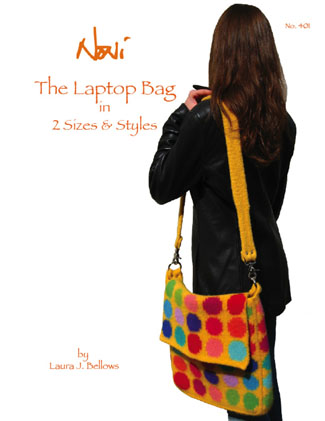 Noni signed Pattern Giveaway, Gorgeous Laptop Bag US only – Felting